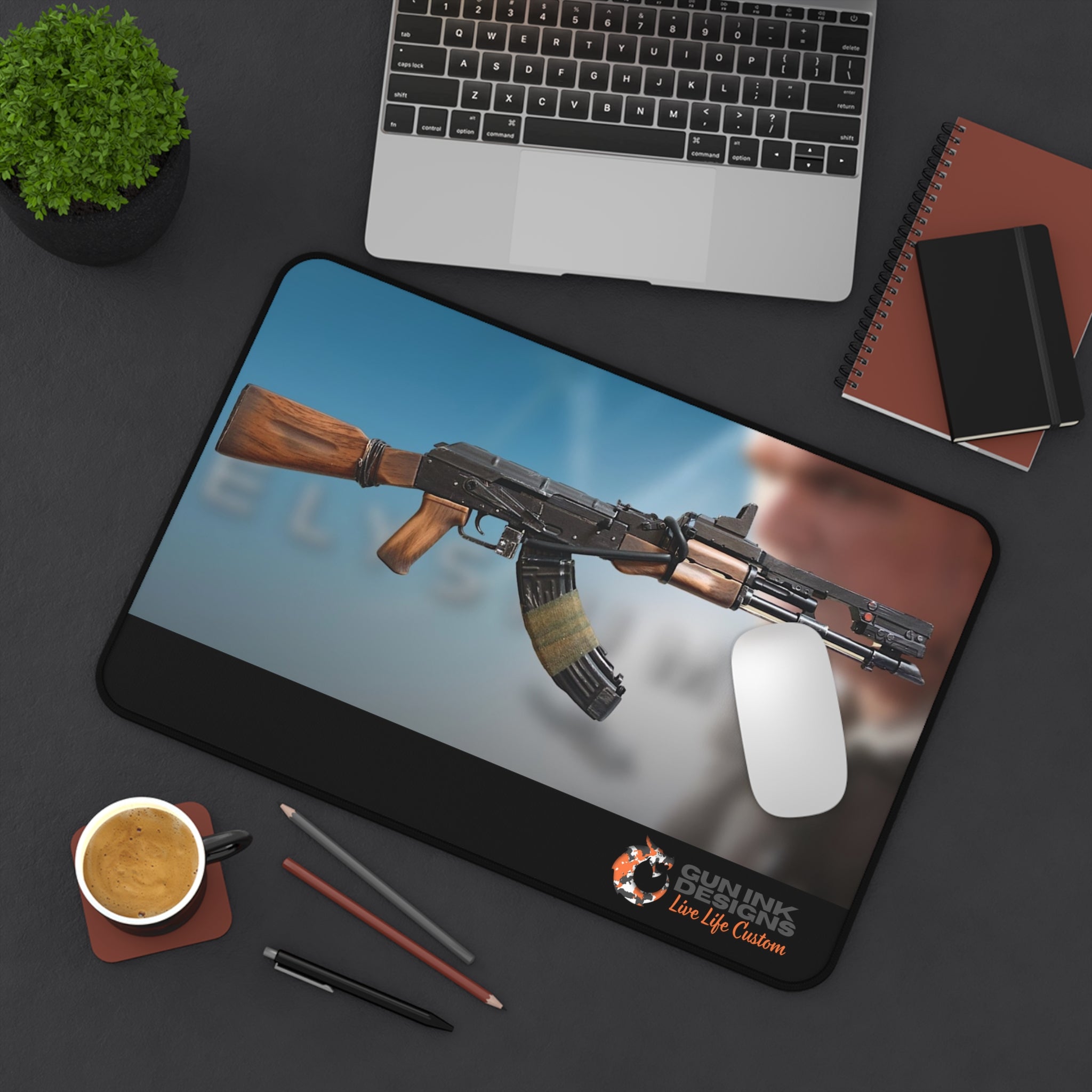 Desk Mats and Mouse Pads – Gun Ink Designs